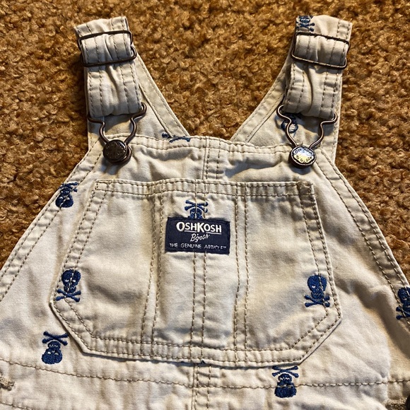 OshKosh B'gosh | One Pieces | Salish Skull And Cross Bones Pirate Khaki ...